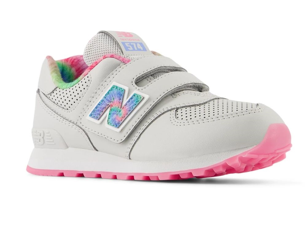 Køb New Balance 574 sneaker grå/pink | 441,96 DKK